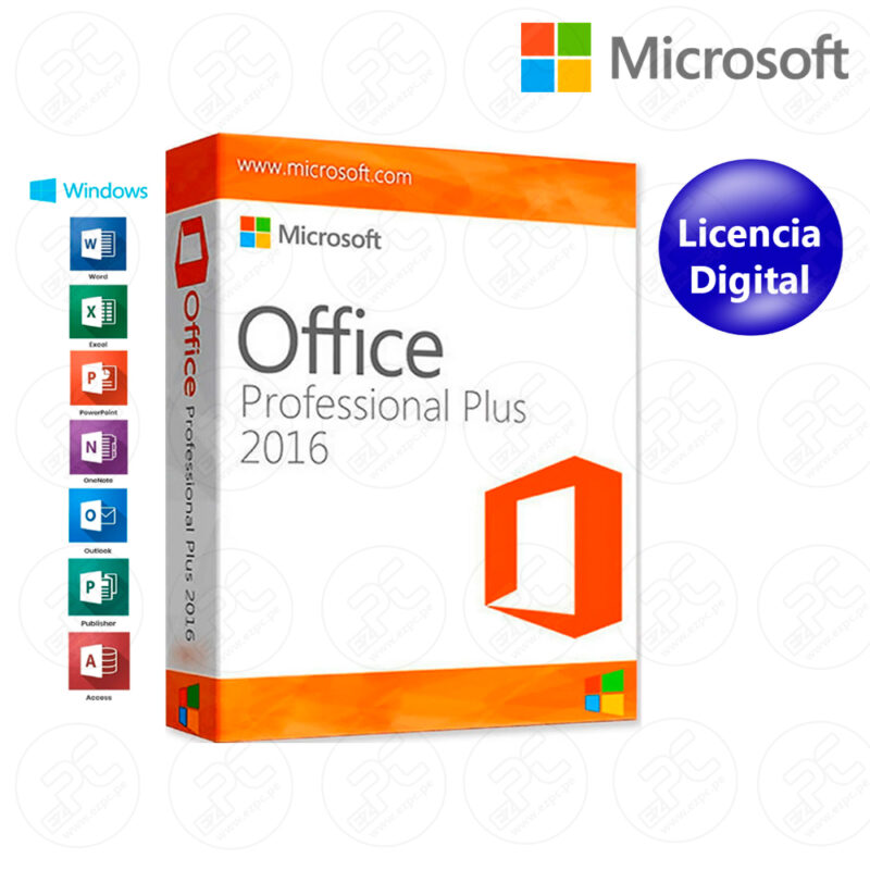 MICROSOFT OFFICE PROFESSIONAL PLUS 2016