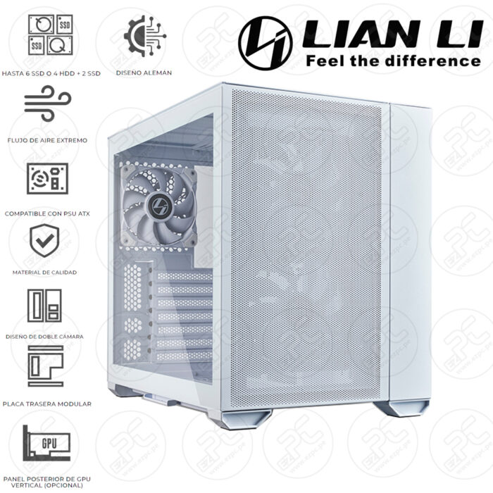 CASE LIAN LI PC-O11 DYNAMIC AIR MINI WHITE (O11AMW)