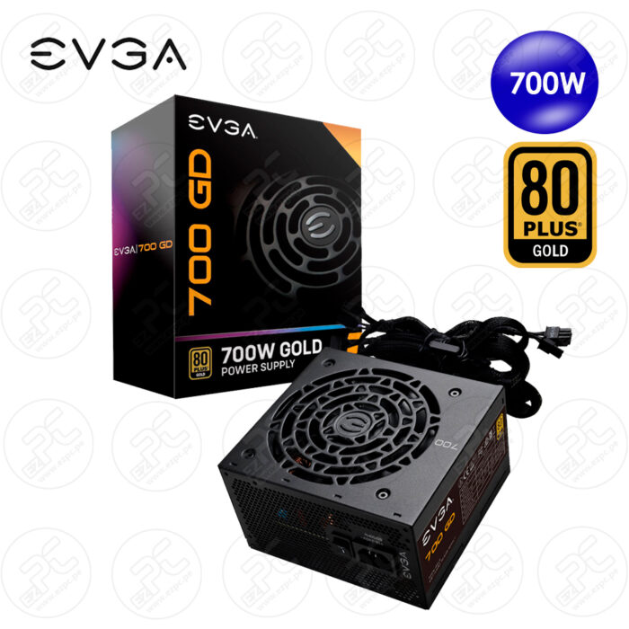 FUENTE EVGA 700W (100-GD-0700-V1) GD 80PLUS GOLD