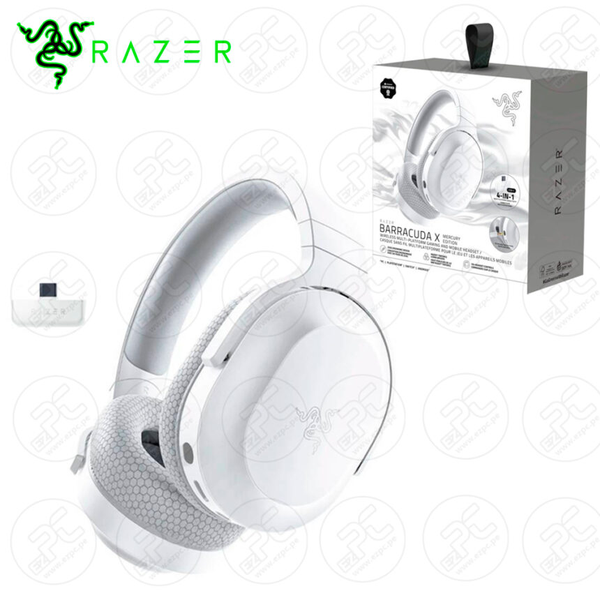 AUDIFONO RAZER BARRACUDA WIRELESS/BT (RZ04-03790200-R3U1) THX MULTI ...