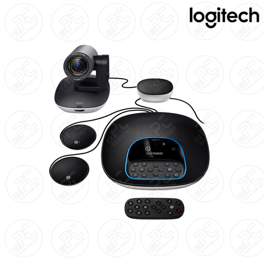 CAMARA LOGITECH B2B GROUP BUNDLE CONFERENCECAM BLACK (960-001060)