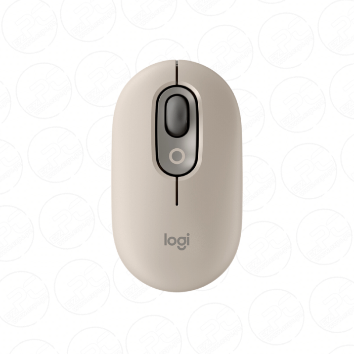 MOUSE LOGITECH POP BLUETOOTH SAND GRAY (910-006648)