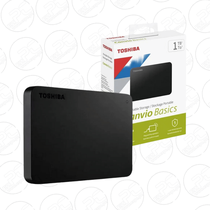 DISCO DURO 1TB EXTERNO TOSHIBA CANVIO BASICS USB 3.0 (HDTB510xk3AA)